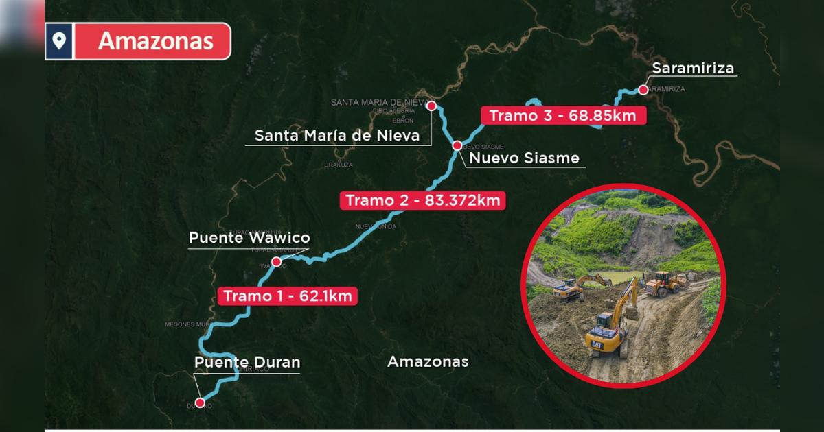 El megaproyecto de 213 km en Perú que conectará la selva y será ...