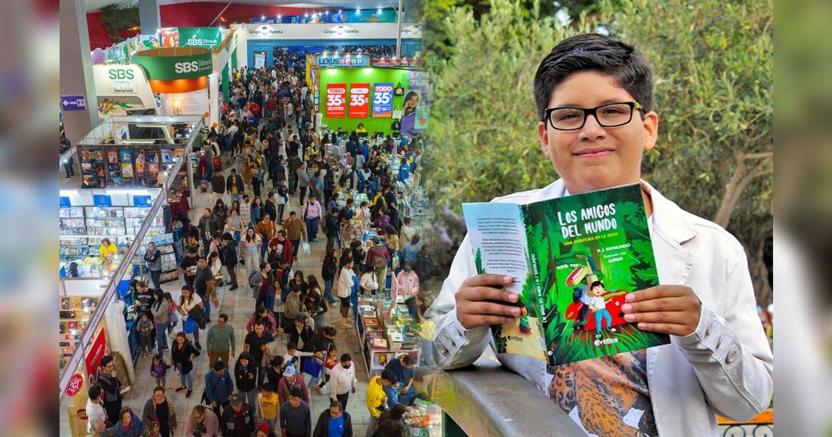 Conoce a Pedro Raymundo, el escritor más joven de la FIL: con solo 13 años presenta su segundo ...
