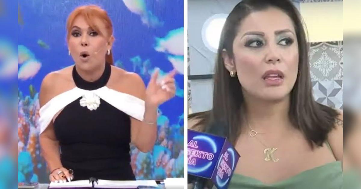 Magaly Medina encara a Karla Tarazona por minimizar beso con Christian Domínguez: "Te la han ...