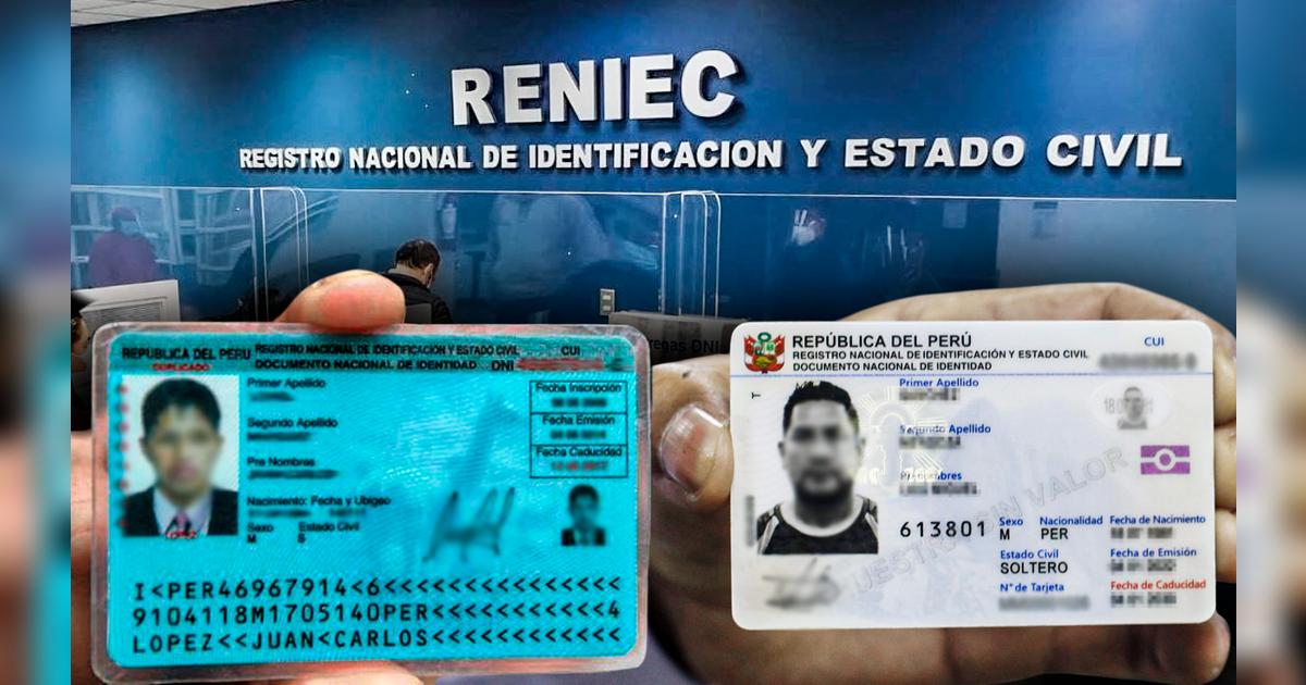 ¿Tu DNI azul caducó? este es el monto que debes pagar para sacar el dni ...