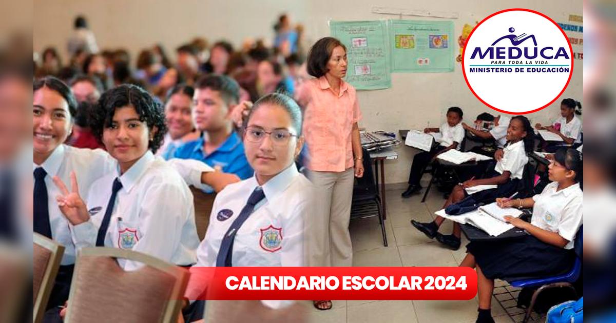 Calendario escolar 2024 Meduca en Panamá: conoce la fecha final del ...