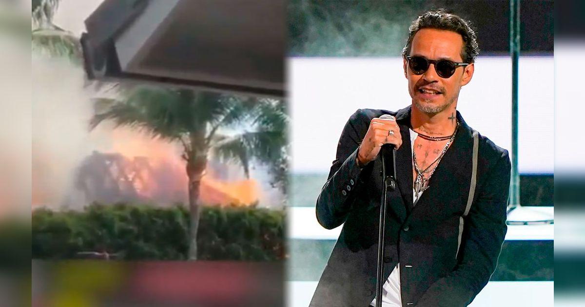 Mansión de Marc Anthony se incendia en República Dominicana: ¿qué se ...