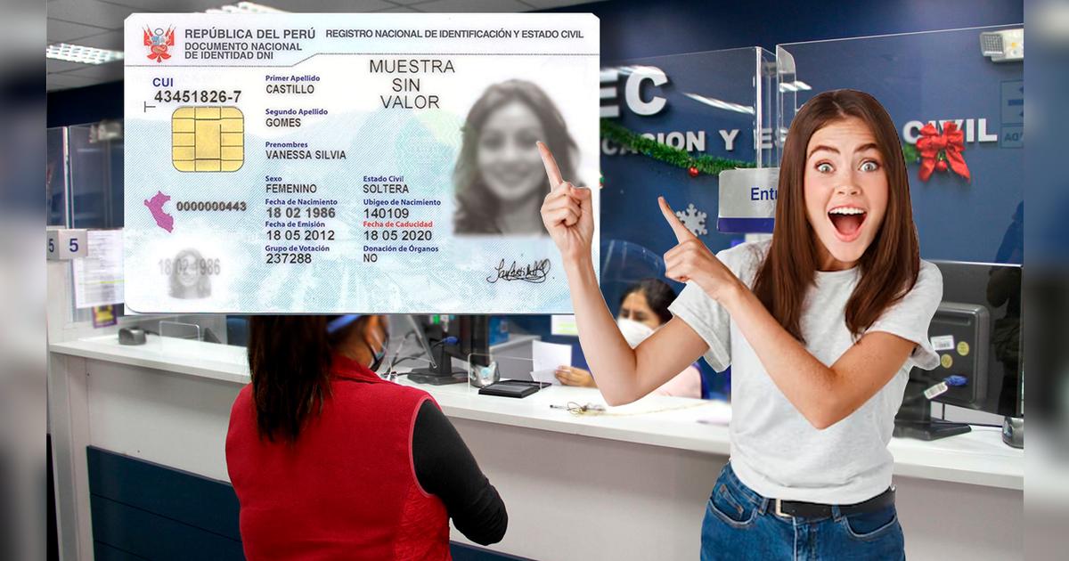 DNI electrónico gratis HOY, del 9 al 13 de agosto en estos distritos de ...