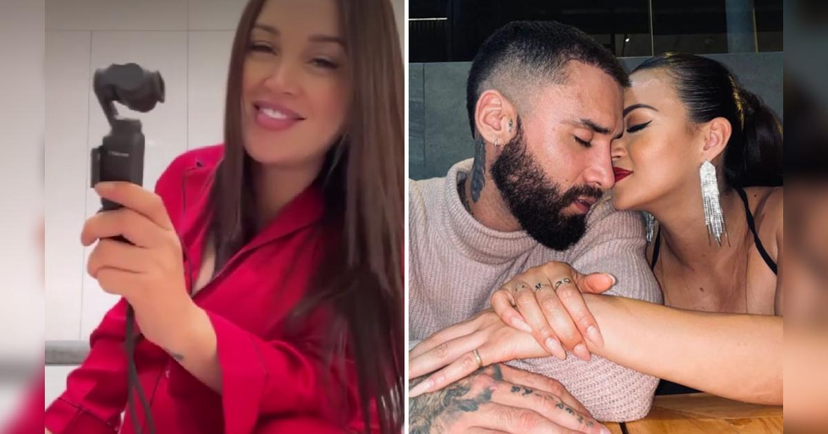 ¿Angie Arizaga transmitirá su parto en TV? Influencer lanza peculiar ...