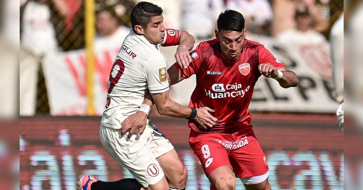 Posiciones de Club Universitario de Deportes vs Sport Huancayo: 1-1 por ...