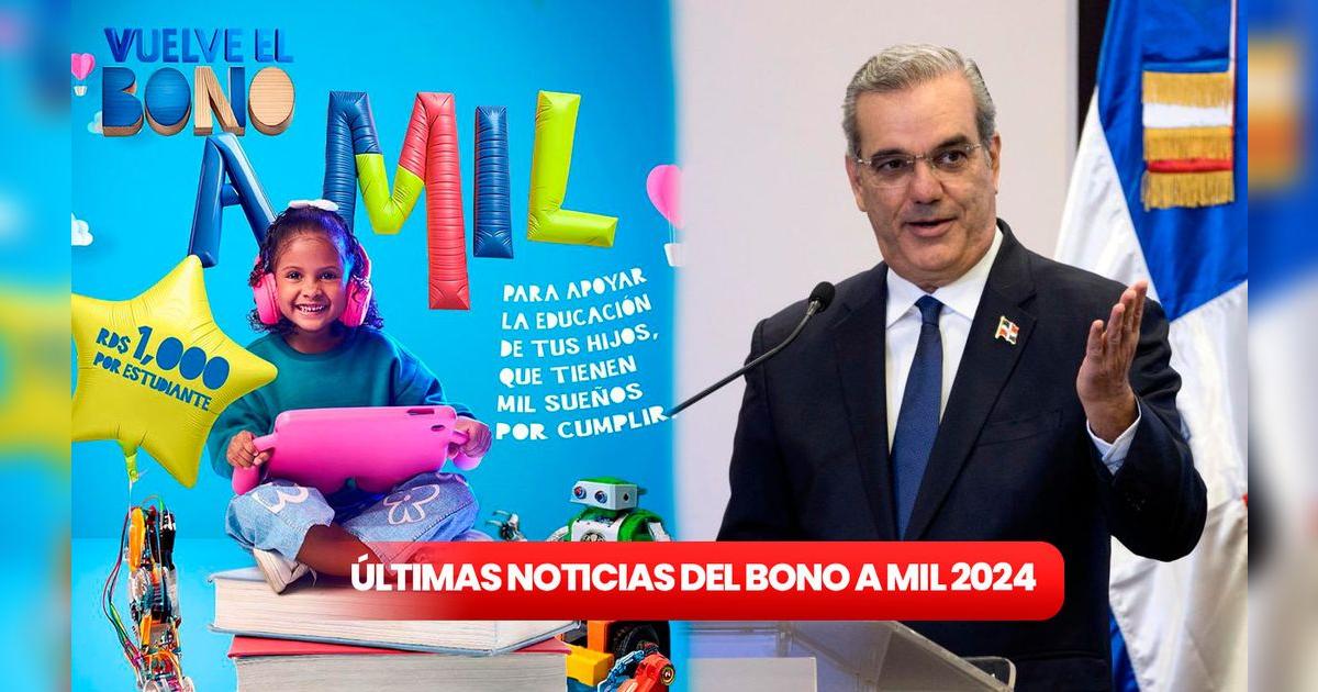 Bono a Mil 2024 EN VIVO HOY, 16 de agosto: LINK de consulta, fecha de ...