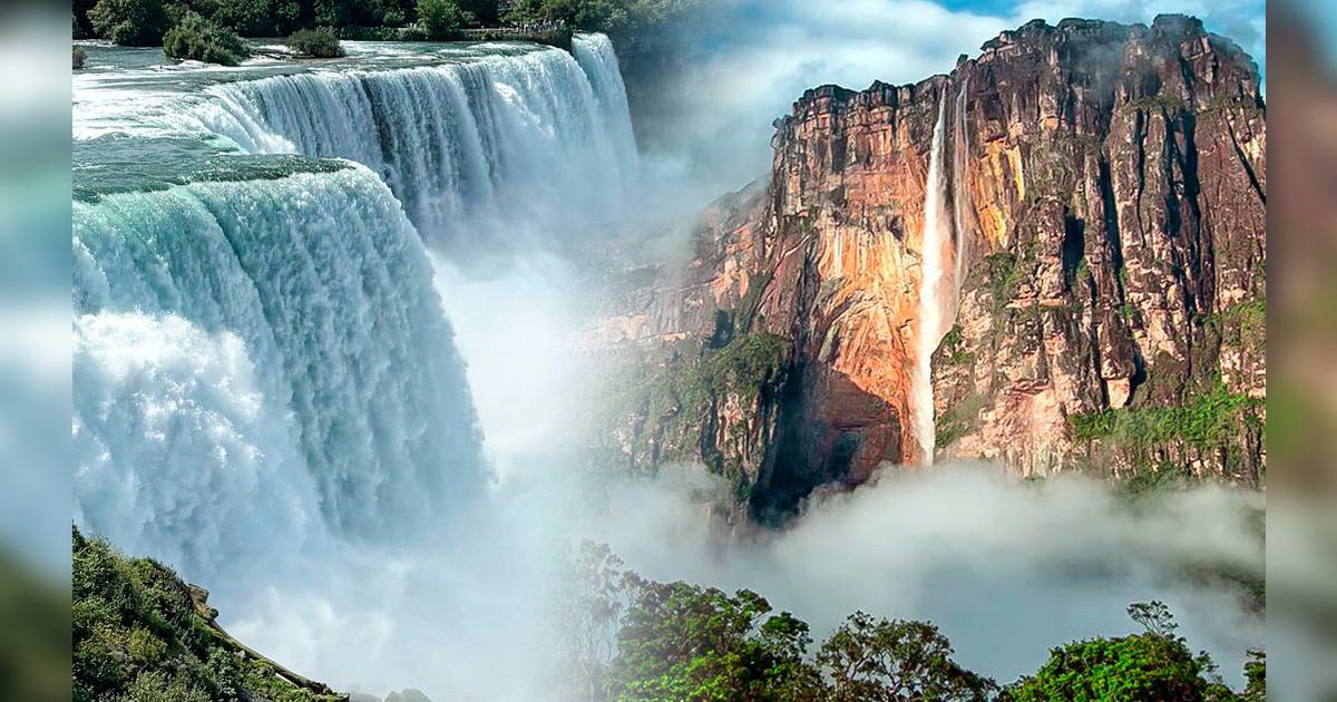 El salto de agua más alto del mundo está en Sudamérica: supera 15 veces ...
