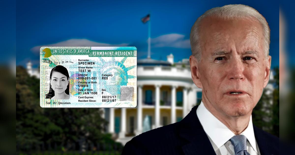 Estos son los requisitos para obtener la Green Card bajo el nuevo programa migratorio de Joe ...