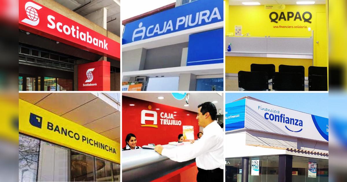 Estos son los 5 bancos, cajas y financieras que mejor pagan por S/5.000 ...