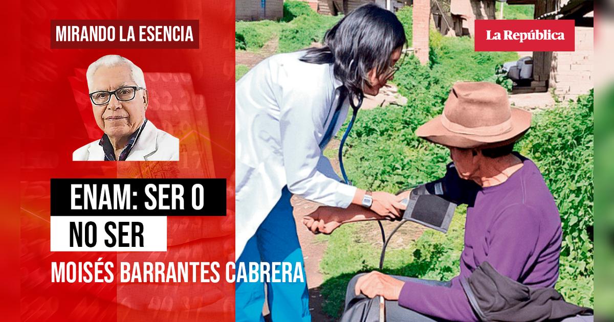 Enam: ser o no ser, por Moisés Barrantes Cabrera | Opinión | La República