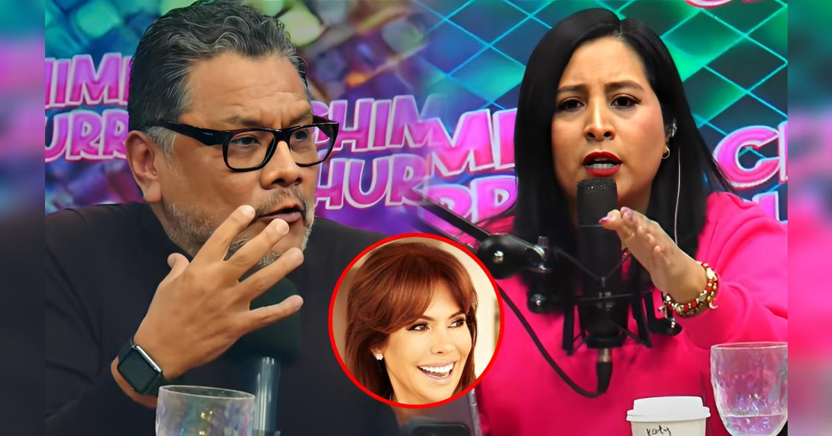 Tomás Angulo tiene intercambio de palabras con Kathy Sheen tras discusión con Magaly Medina: “La ...