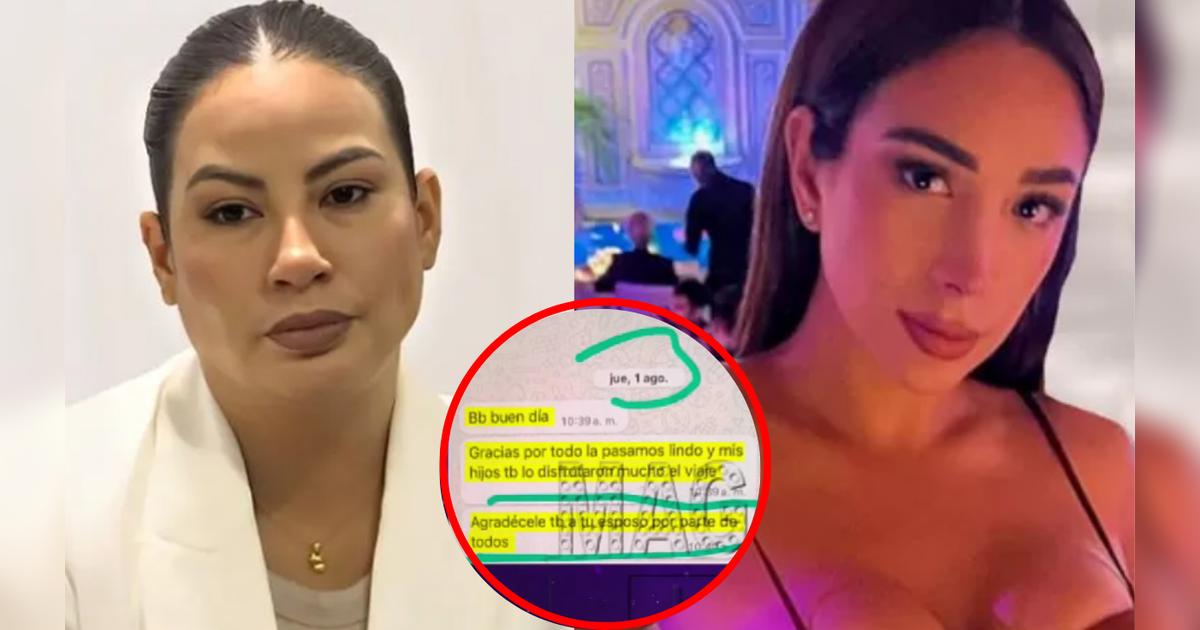 NUEVO CHATS FILTRADOS revelan amistad cercana entre Pamela López y Nardha Velarde, pese a que ...