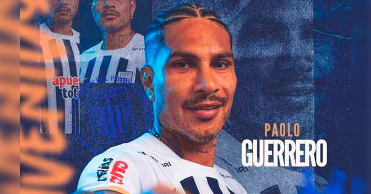 Alianza Lima presentó oficialmente a Paolo Guerrero: delantero de la ...