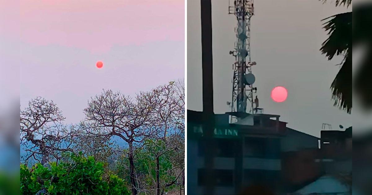 El sorprendente Sol Rojo en Iquitos y Tarapoto: la razón detrás del ...