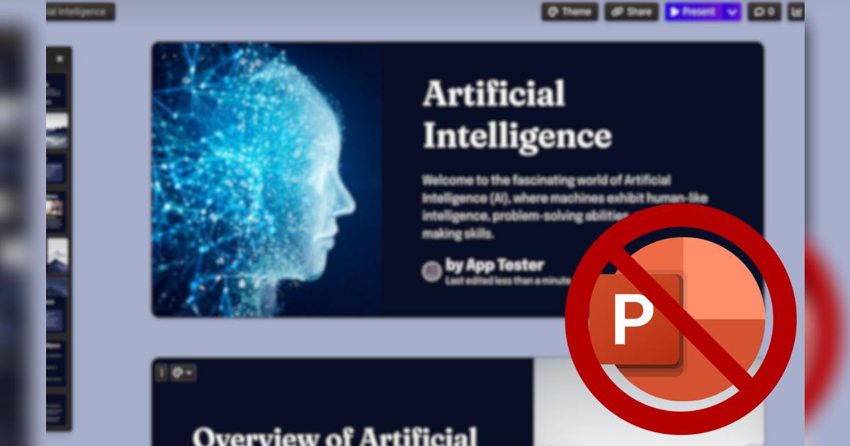 ¿Adiós PowerPoint? Conoce las herramientas de IA que pueden hacer tus ...