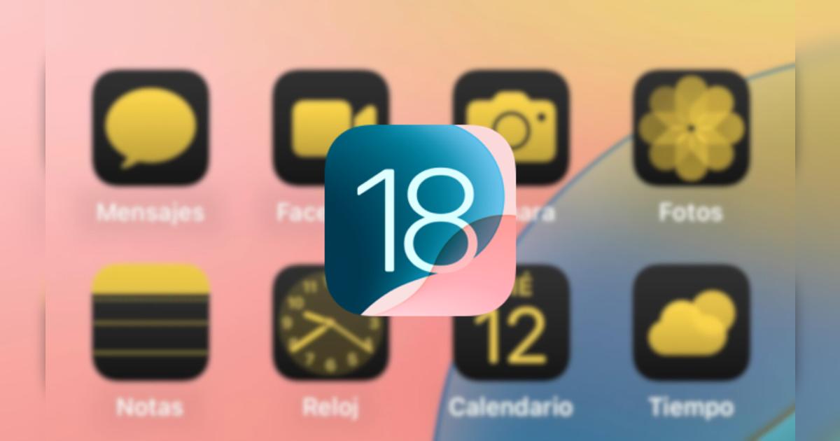 ¡Puedes cambiar el color de los íconos de las apps con iOS 18! Descubre ...