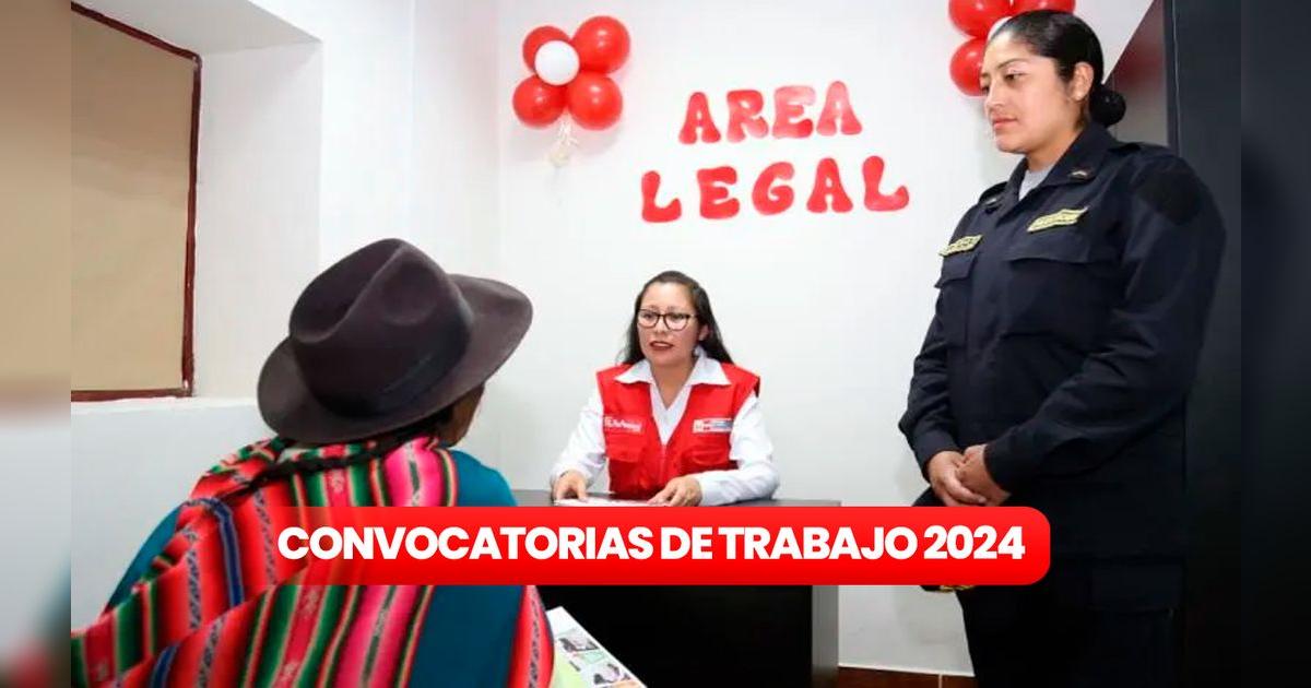 Programa Aurora anuncia nueva convocatoria de trabajo CAS con sueldos de hasta 6.000 soles ...