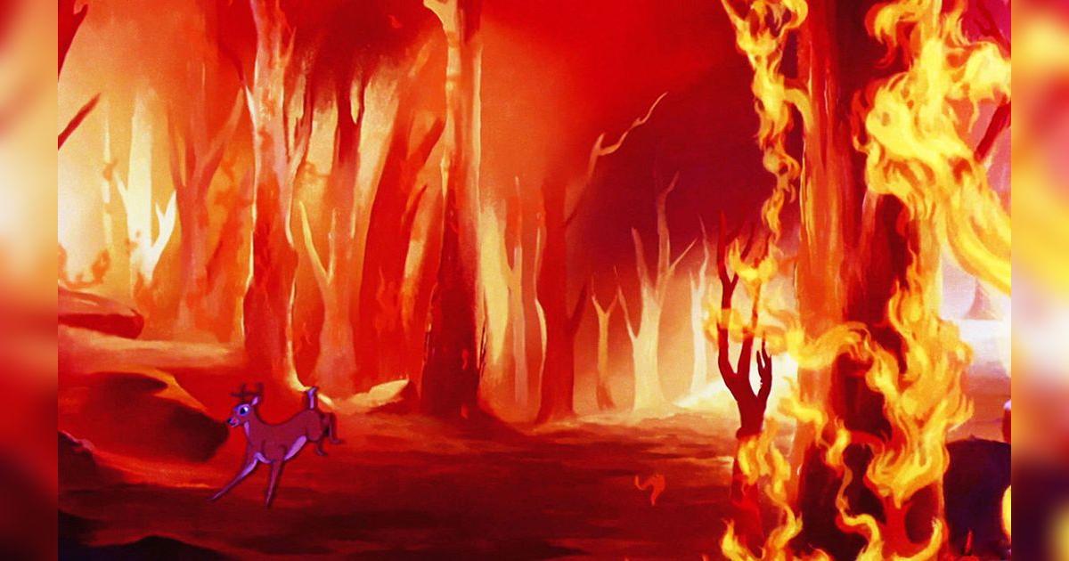 Bambi, película sobre incendios forestales que muestra muerte de animales en Perú | Disney ...