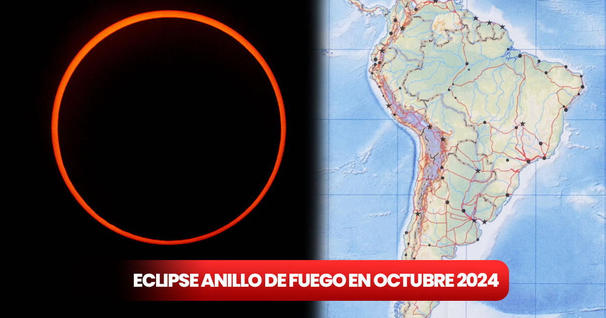 Eclipse Anillo De Fuego Octubre 2024 Los Únicos Dos PaÍses De