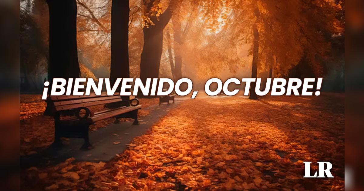 OCTUBRE, frases bonitas 2024: mensajes y lindas dedicatorias para darle ...