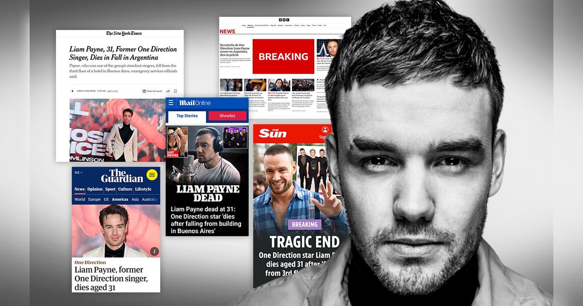 Muere Liam Payne: así informaron los principales medios internacionales ...
