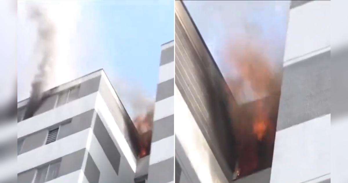 Incendio Lima hoy: siniestro de fuerte intensidad consume edificio del ...