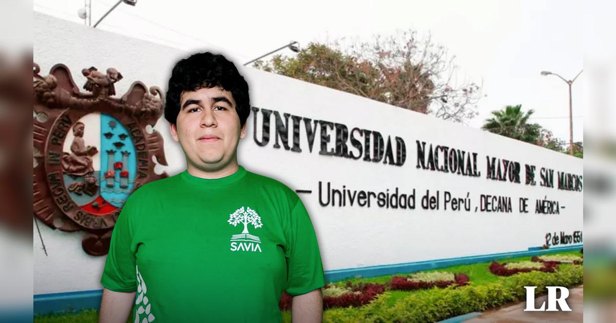 UNMSM | Joven ingresó en 1º puesto de ingeniería de software en la ...