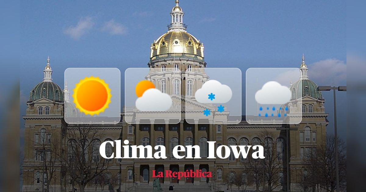 Clima de HOY en Estados Unidos: pronóstico del tiempo en Iowa este 4 de diciembre, según ...
