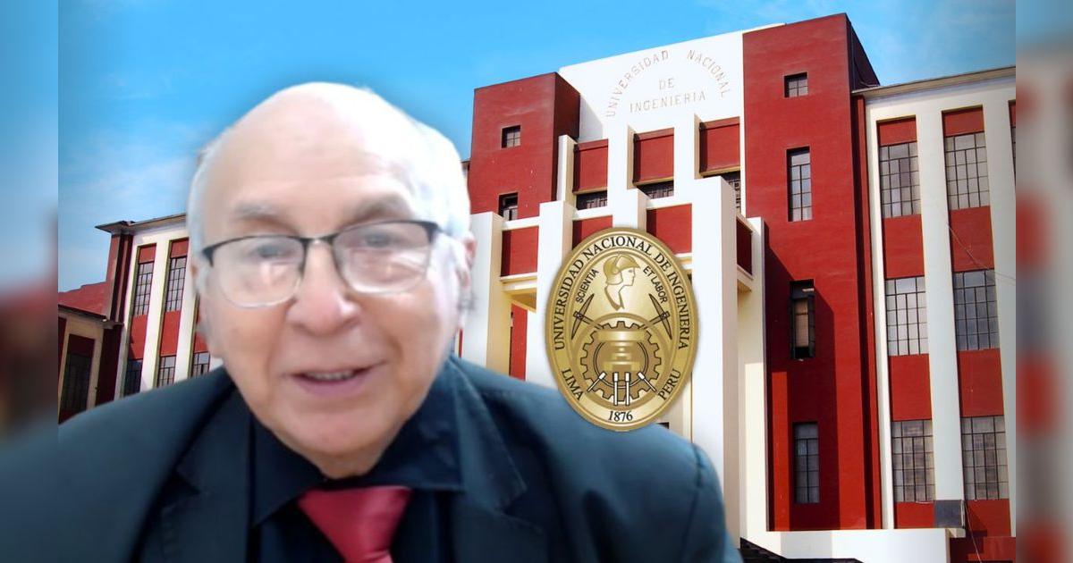 Genaro Delgado, el profesor más exigente de la UNI, que sus alumnos ...