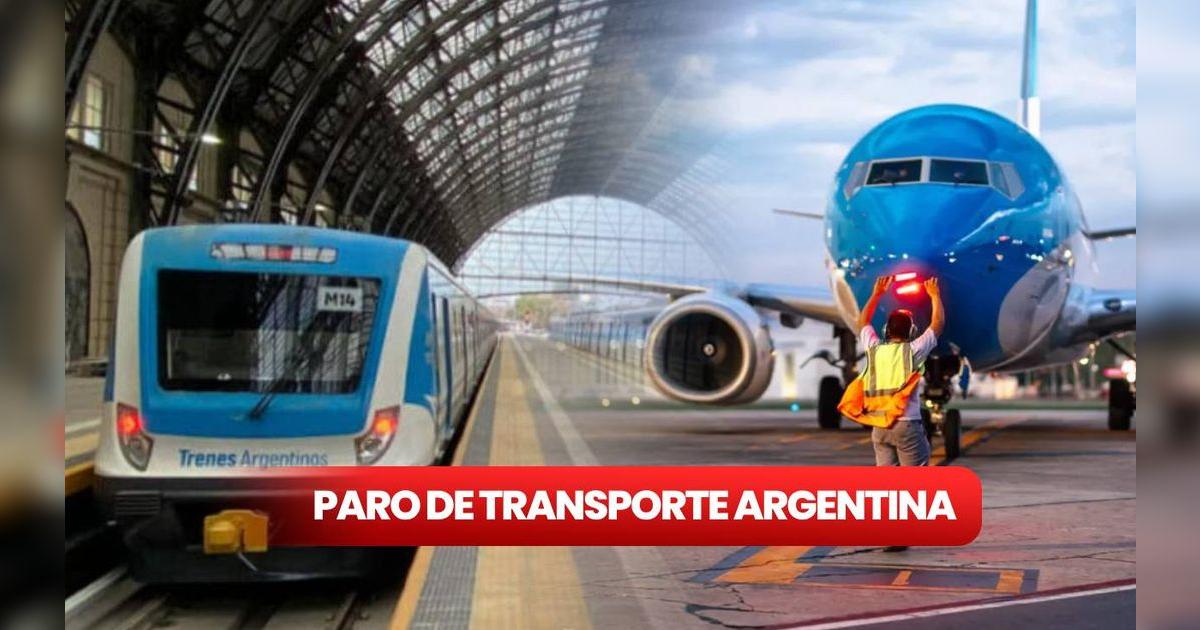 Paro de transporte del 30 de octubre en Argentina: quiénes paran ...
