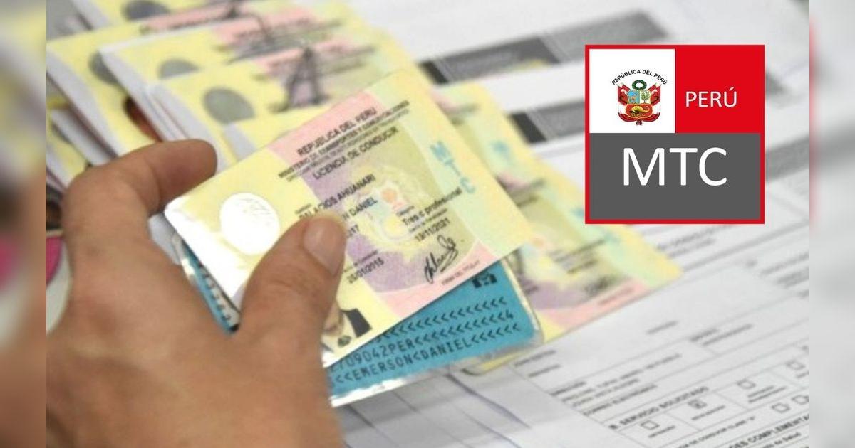 MTC modificó rutas para la evaluación y revalidación de licencias de ...