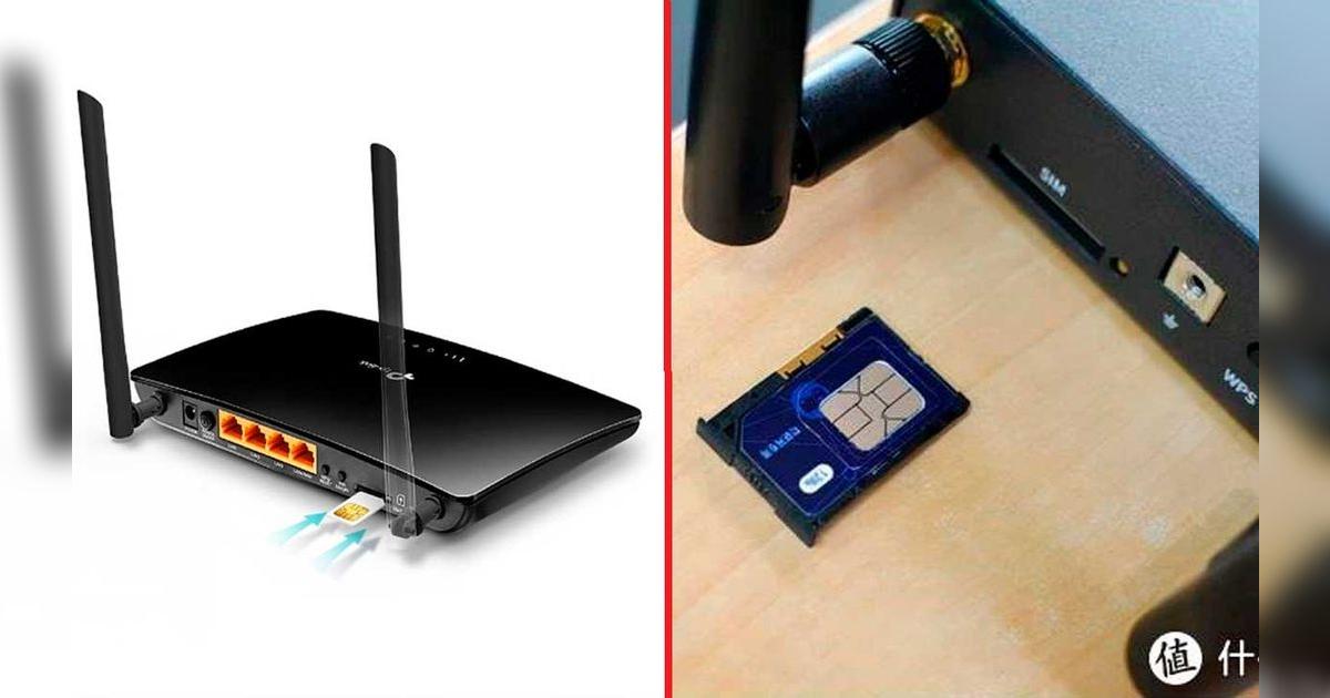 ¿Tu router tiene una ranura para tarjetas SIM? Esto ocurre si colocas ...