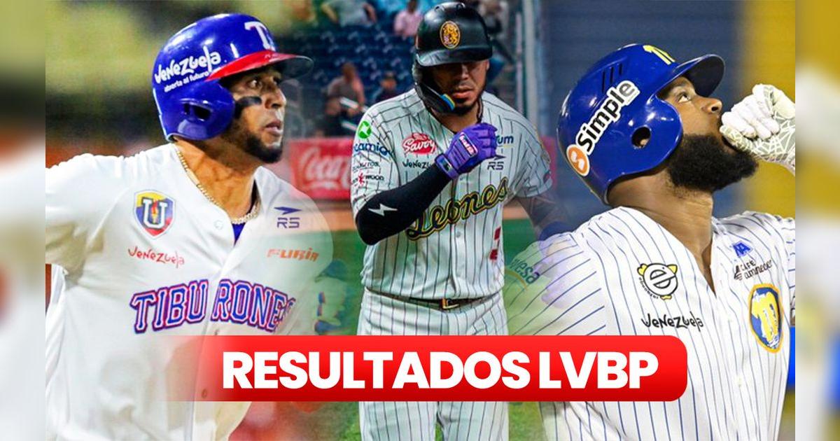 LVBP Resultados HOY, 7 de noviembre, por YouTube: ver juegos de béisbol venezolano, cómo va la ...