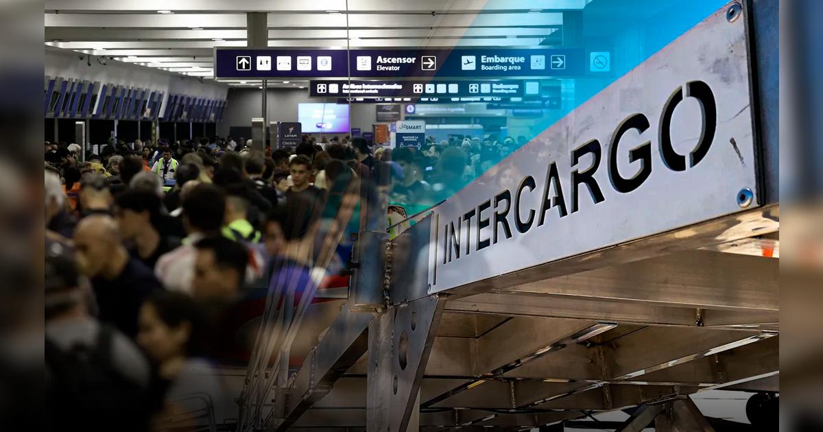 Colapso en Aeroparque de Buenos Aires: paro de Intercargo deja miles de ...
