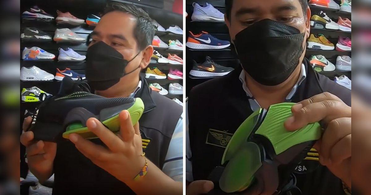 Joven peruano compra zapatillas Nike en Gamarra y se lleva decepción ...