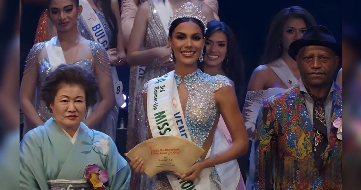 Sakra Guerrero quedó como tercera finalista en Miss International 2024 ...
