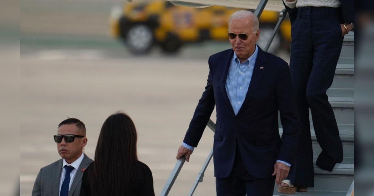 Presidente de Estados Unidos, Joe Biden, llega a Perú para participar ...