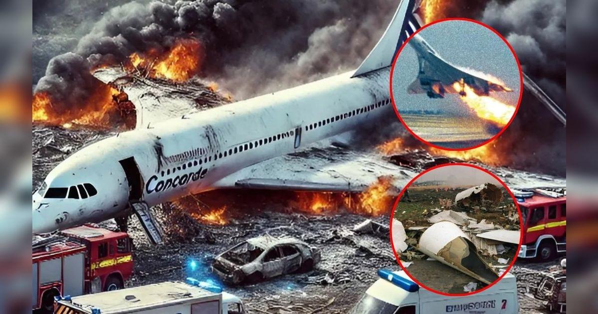 El fatal accidente Concorde, el avión más rapido de la historia que dejó de volar tras 27 años ...
