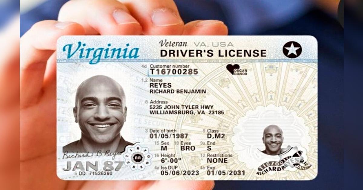 Real ID Virginia: cómo solicitar tu licencia de conducir por primera ...