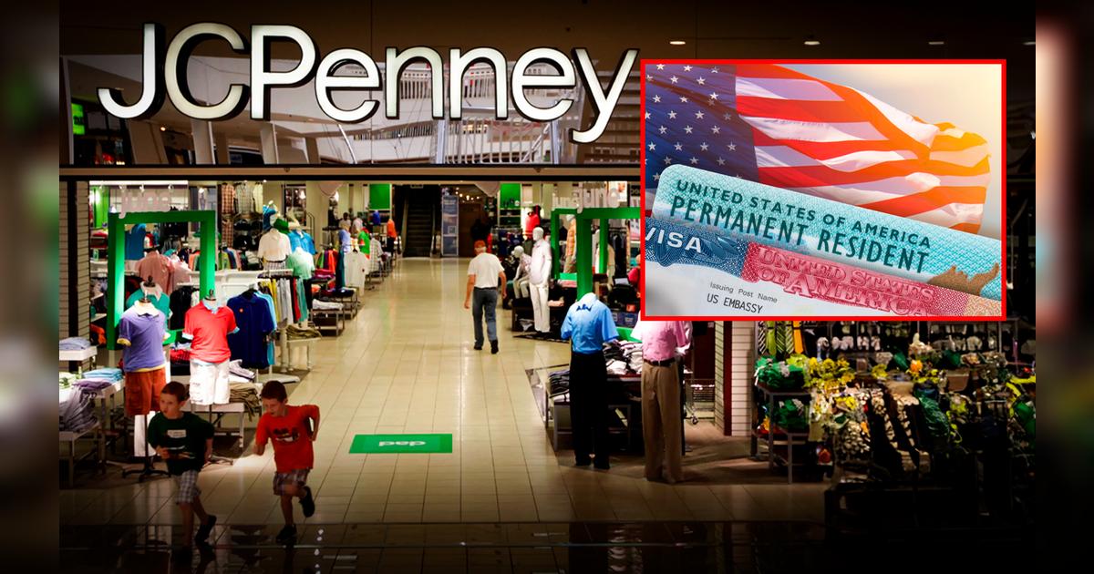 Atención, trabajadores en Estados Unidos: JCPenney ofrece empleos y patrocinio de Green Card en ...