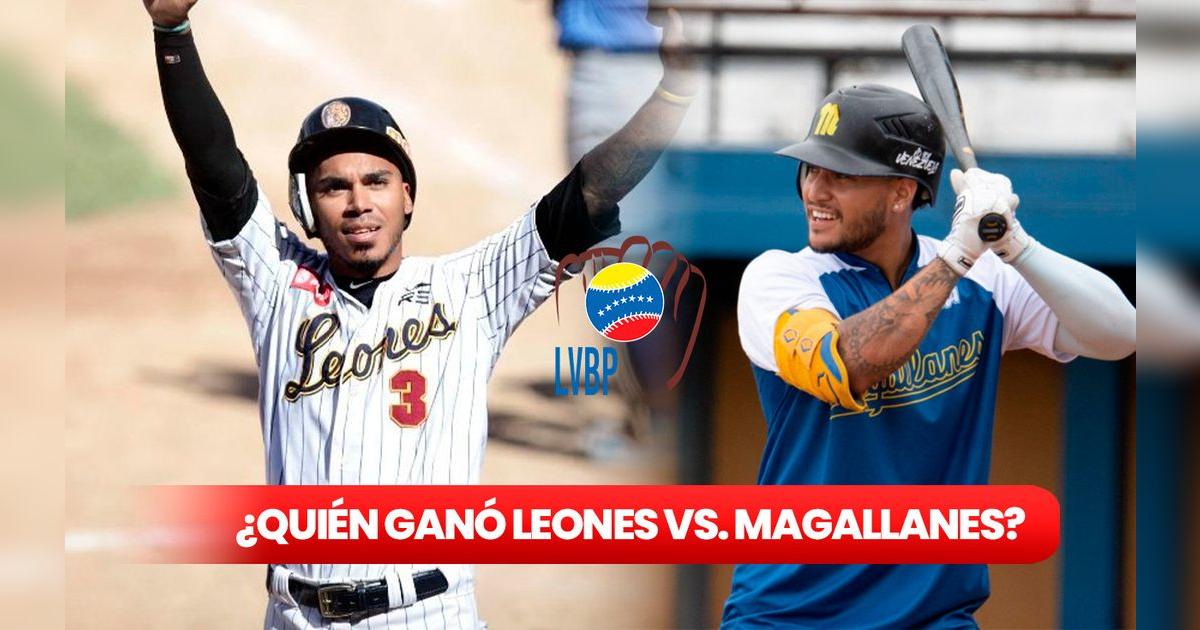 Quién ganó Caracas vs Magallanes hoy por la LVBP 2024-25 | lvbp en vivo ...