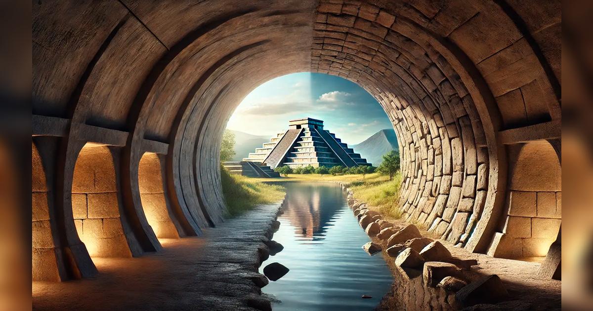 Arqueólogos descubren túnel subterráneo que conectaba con un lago en ...