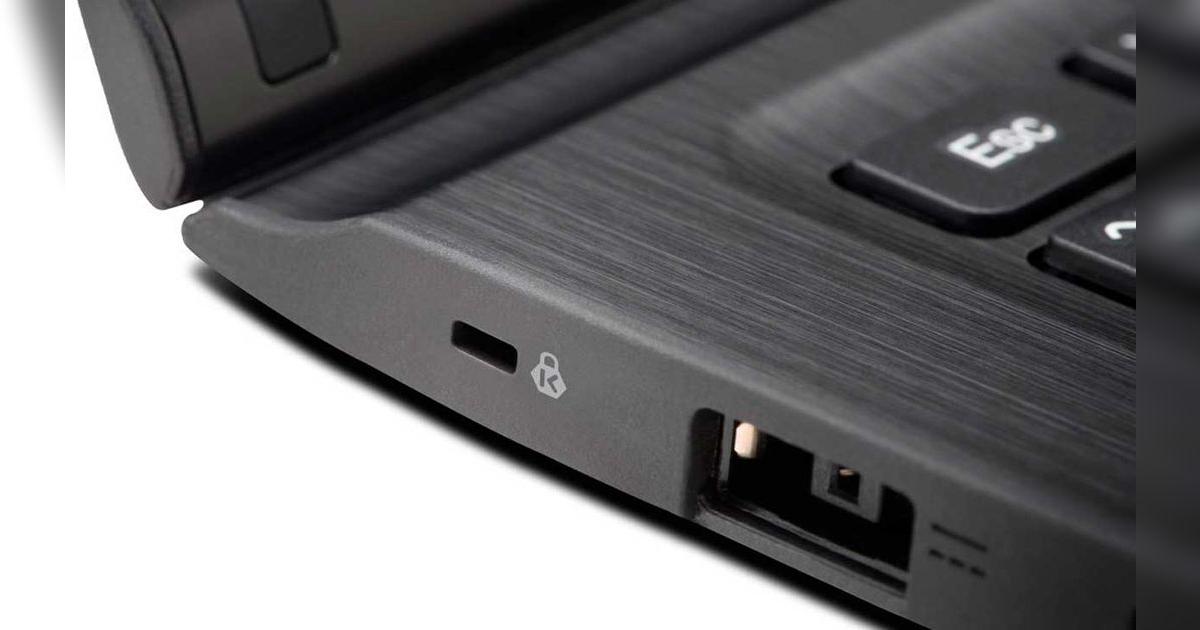 ¿Para qué sirve el puerto Kensington de tu laptop? Es muy importante ...