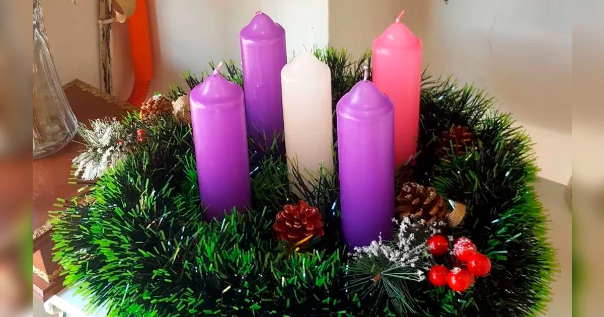 ¿Cómo hacer una corona de adviento fácil y rápido? Conoce el paso a paso | atmpe | Datos LR | La ...