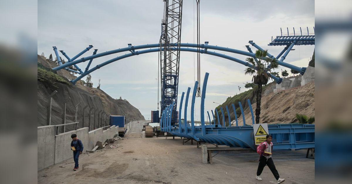 Puente que unirá Miraflores con Barranco estará listo recién a mediados ...