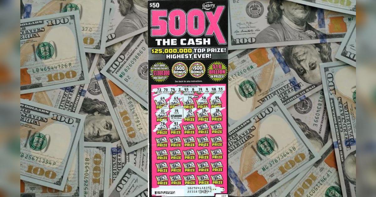 Tres veces ganador del raspadito más grande en Florida revela su ...