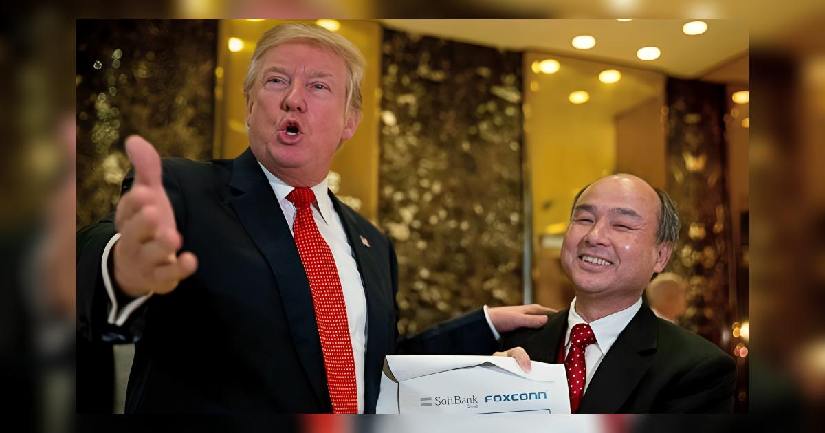 El CEO de Softbank y Donald Trump invertirán 100 millones de dólares para fortalecer la relación ...