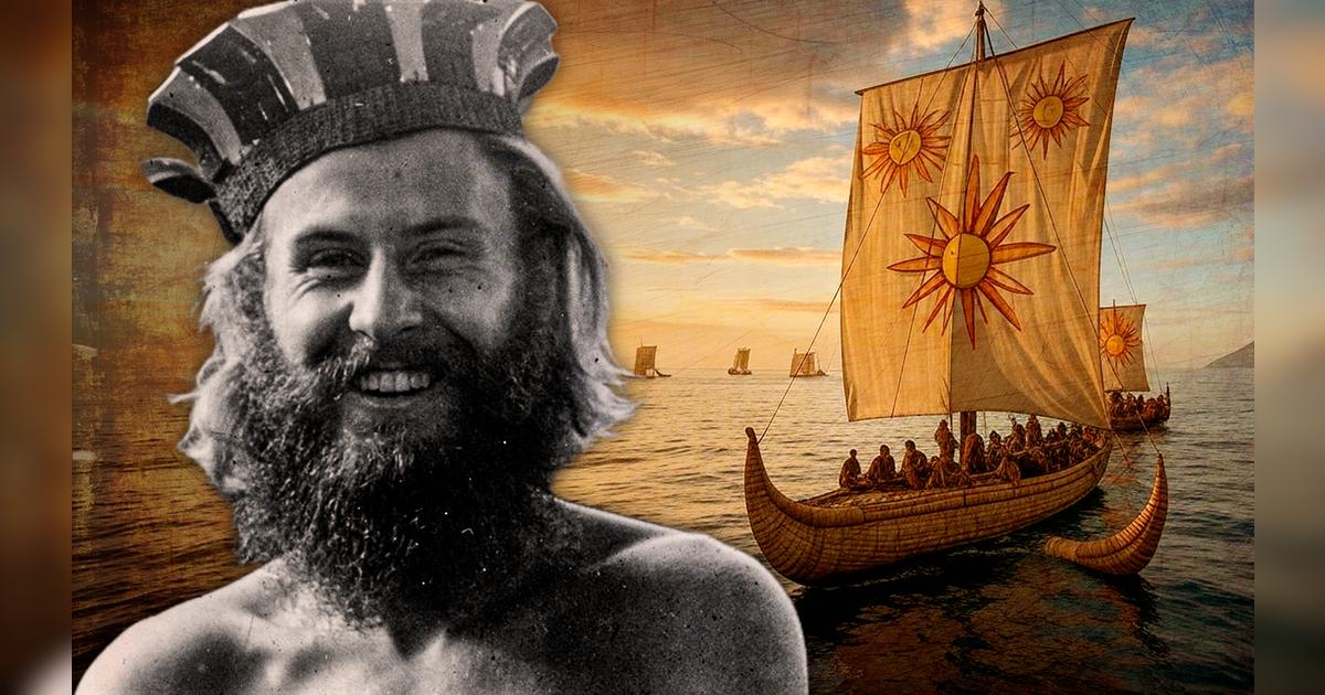 Thor Heyerdahl, el noruego que cruzó el Océano Pacífico en una balsa ...