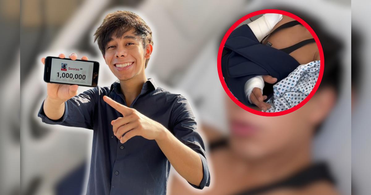 ¿Qué pasó con Sonrixs? Influencer fue hospitalizado tras un grave ...