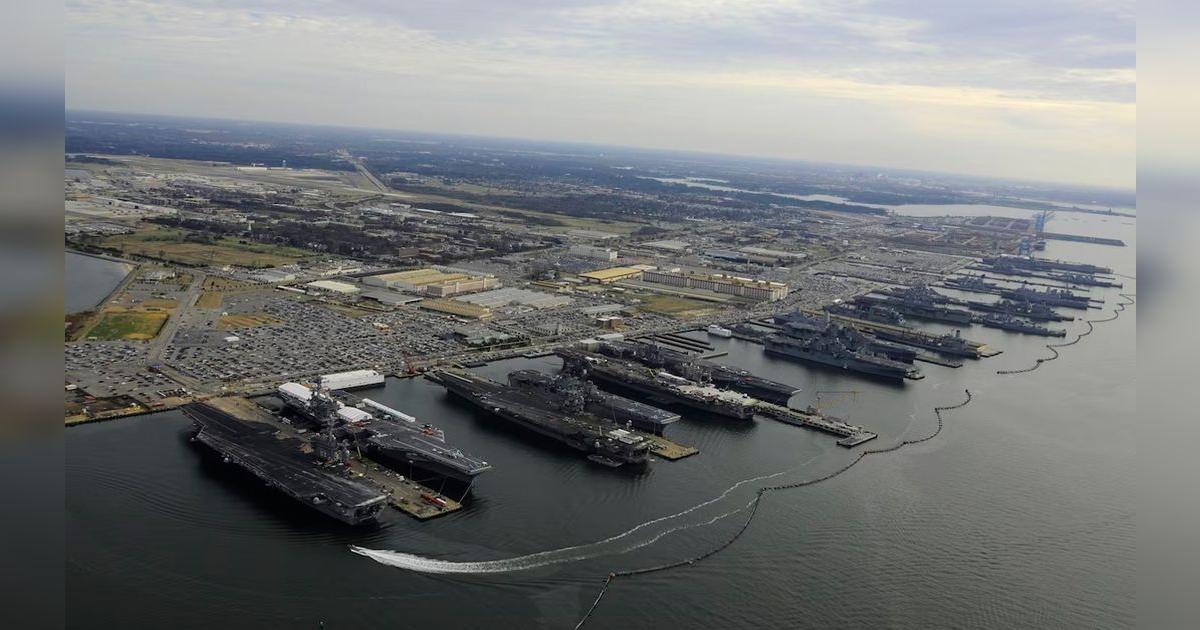 Esta es la base naval más grande del mundo y le pertenece a EE. UU ...